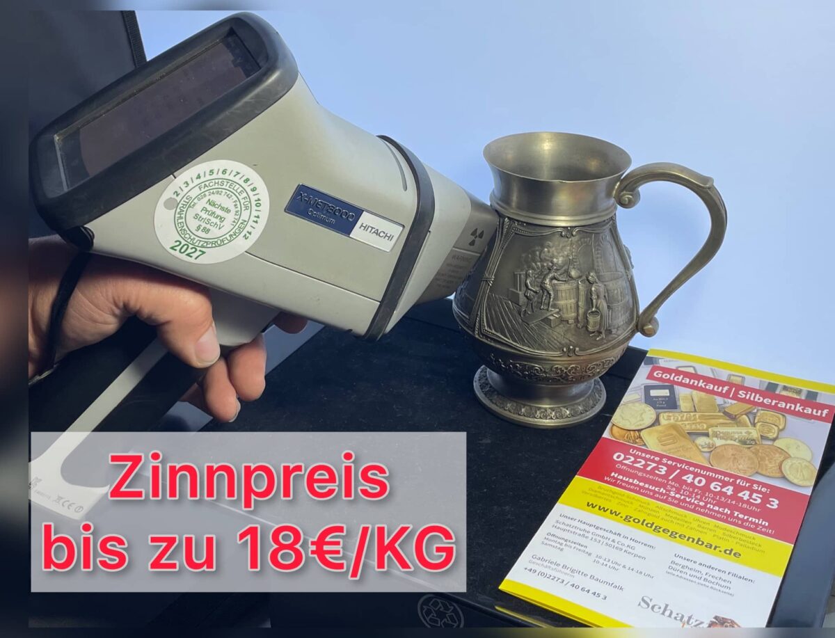 Zinn Ankauf Preise Aktuell